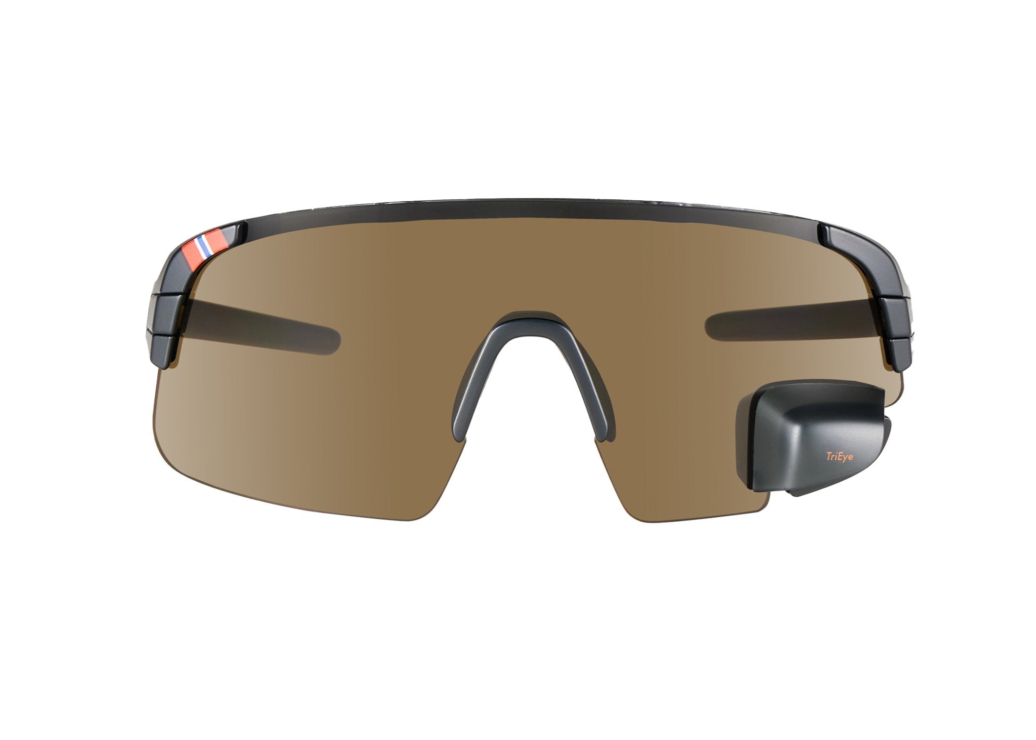 Trieye Sports Eyewear With Integrated Rearview Mirror